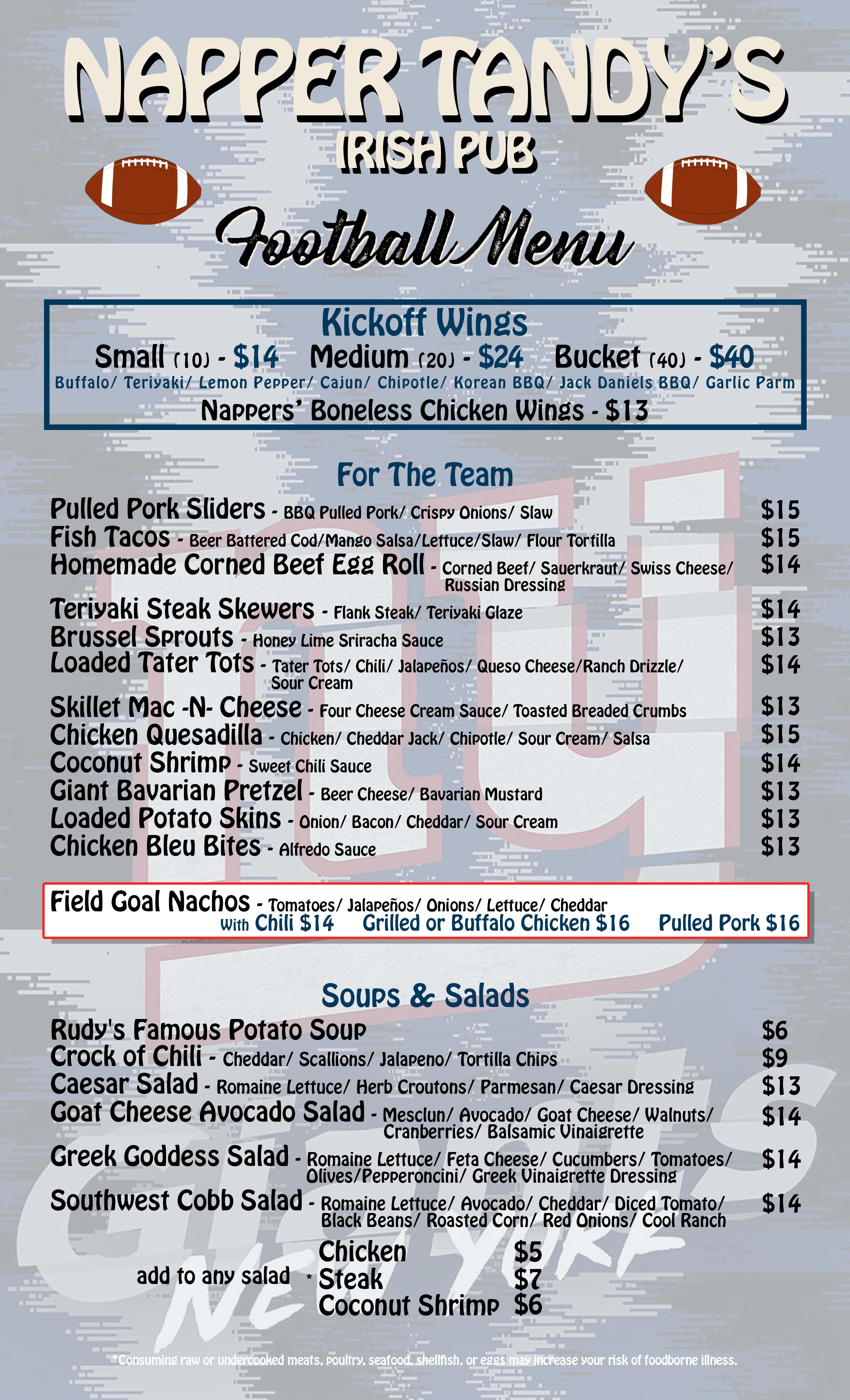 Napper Tandy's Irish Bar, Napper Tandy's Smithtown, Private Parties in ...